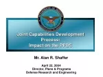 PPT - Joint Capabilities Integration and Development System (JCIDS) 101 ...