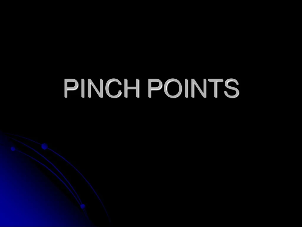 PPT - Prevent Pinch Point Injuries - Safety Awareness Session ...