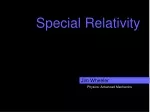 PPT - Postulates of Special Relativity PowerPoint Presentation, free ...