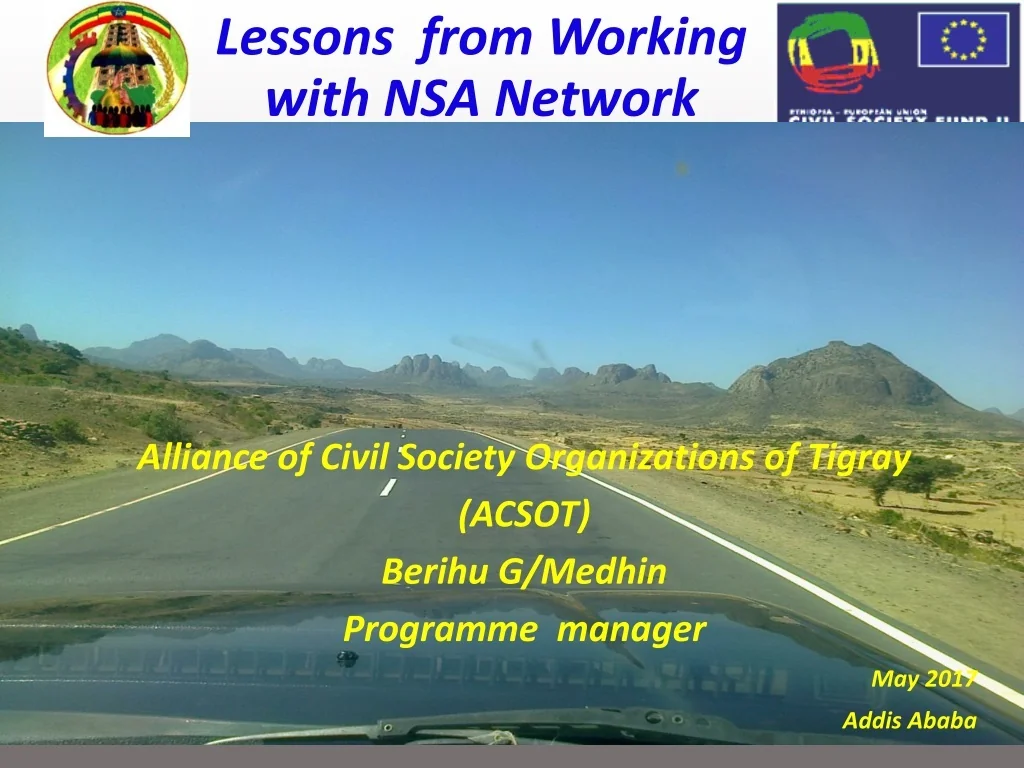 PPT - Lessons from Working with NSA Network PowerPoint Presentation ...