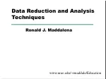 PPT - Techniques For High Dimension Data Analysis PowerPoint ...