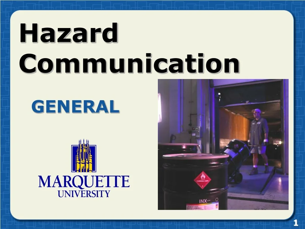 PPT - Hazard Communication Training Program Overview PowerPoint ...
