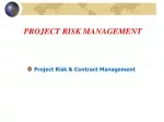 PPT - Project Risk Management PowerPoint Presentation, free download ...