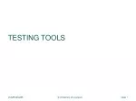 PPT - Testing Tools and Their Classification PowerPoint Presentation ...