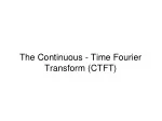 PPT - Continuous-time Fourier Transform PowerPoint Presentation, free ...