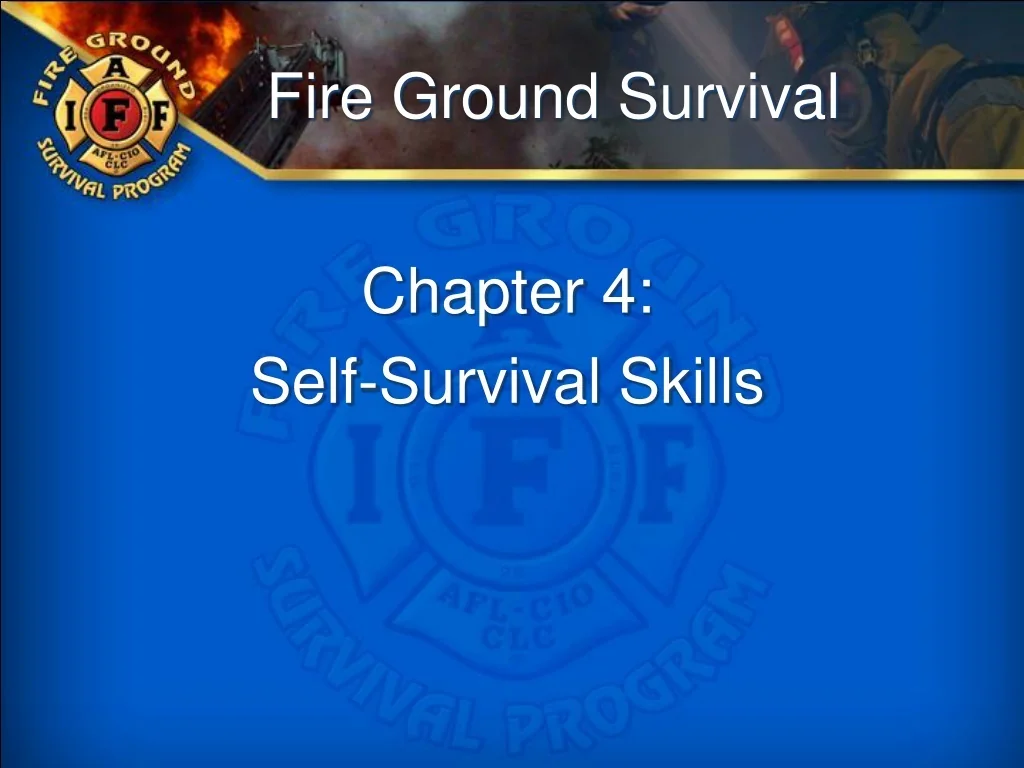 PPT - Fire Ground Survival PowerPoint Presentation, free download - ID ...