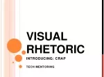 PPT - An Introduction to the Nature of Visual Rhetoric PowerPoint ...