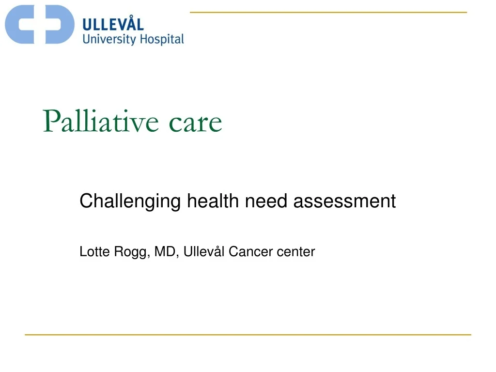 PPT - Palliative care PowerPoint Presentation, free download - ID:9334408
