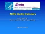 PPT - The AHRQ Quality Indicators PowerPoint Presentation, free ...