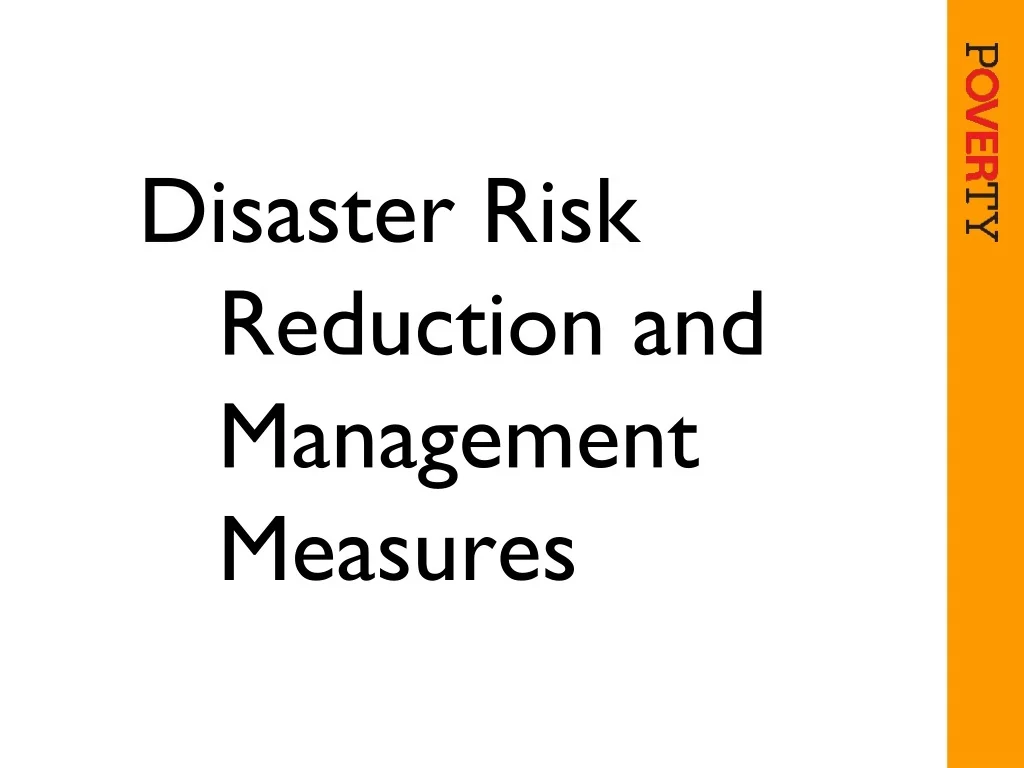 PPT - Disaster Risk Reduction and Management Measures PowerPoint ...