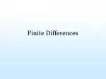 PPT - Finite Differences PowerPoint Presentation, free download - ID ...