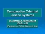 PPT - Comparative Criminal Justice Systems PowerPoint Presentation ...