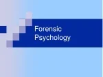 PPT - Forensic Psychology PowerPoint Presentation, free download - ID ...