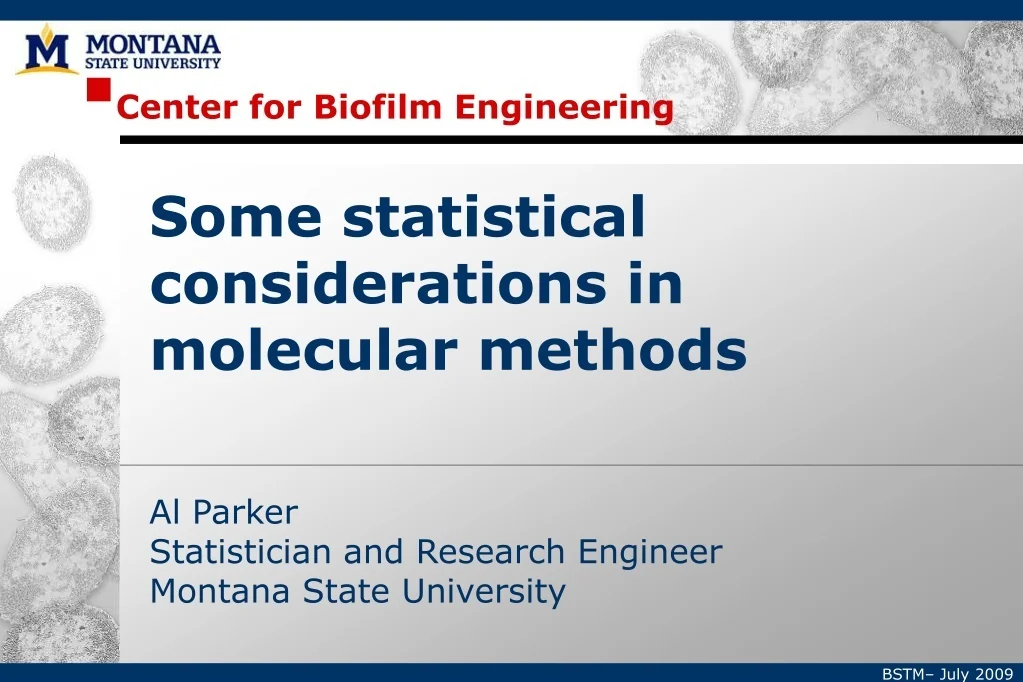 PPT - Center for Biofilm Engineering PowerPoint Presentation, free ...