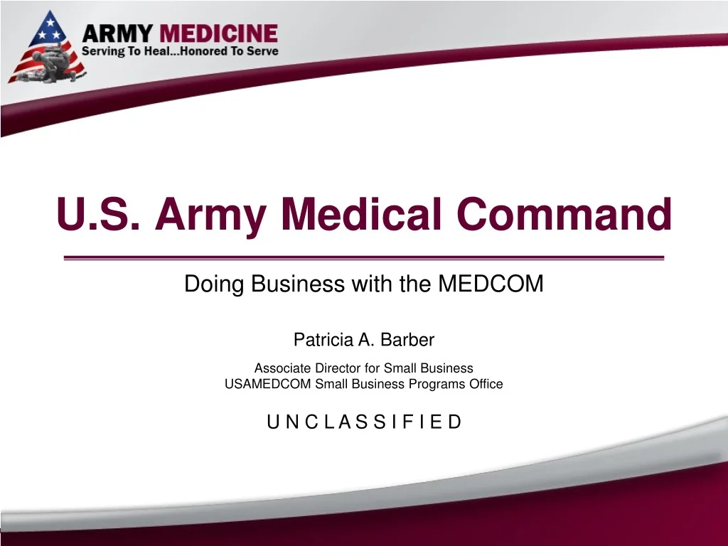 PPT - U.S. Army Medical Command PowerPoint Presentation, free download ...