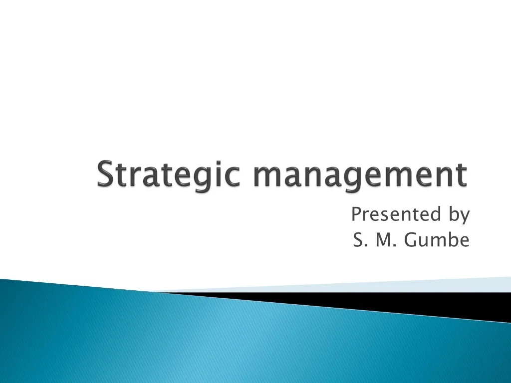 PPT - Strategic management PowerPoint Presentation, free download - ID ...