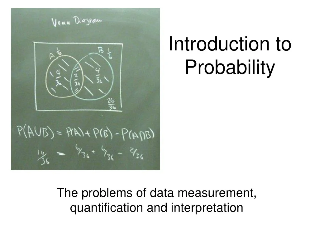 PPT - Introduction to Probability PowerPoint Presentation, free ...