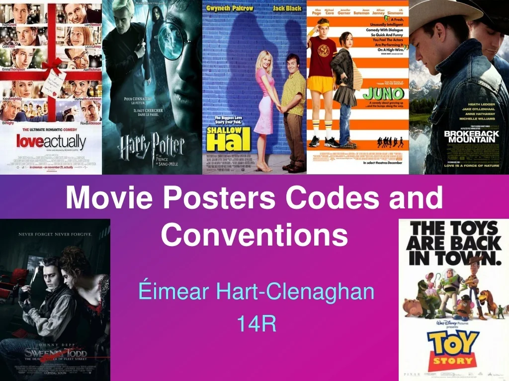 PPT - Movie Posters Codes and Conventions PowerPoint Presentation, free ...