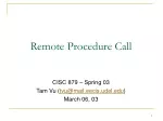 PPT - Remote Procedure Call PowerPoint Presentation, free download - ID ...