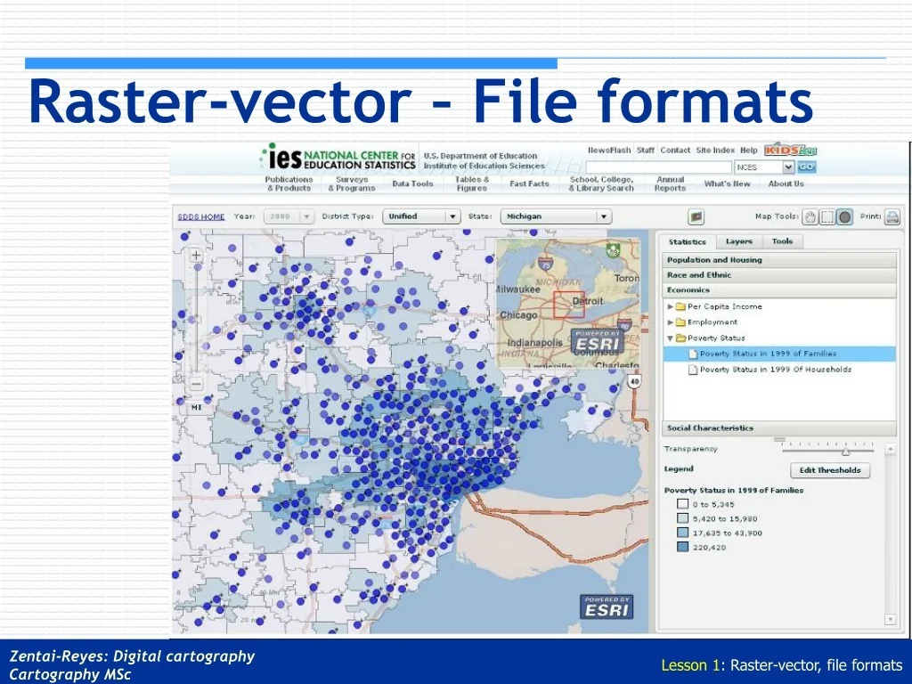 PPT - Raster and Vector Spatial Data Models PowerPoint Presentation ...