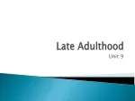 PPT - Physical Development in Late Adulthood PowerPoint Presentation ...