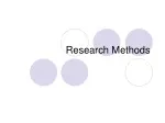 PPT - Research Methods PowerPoint Presentation, free download - ID:6895923