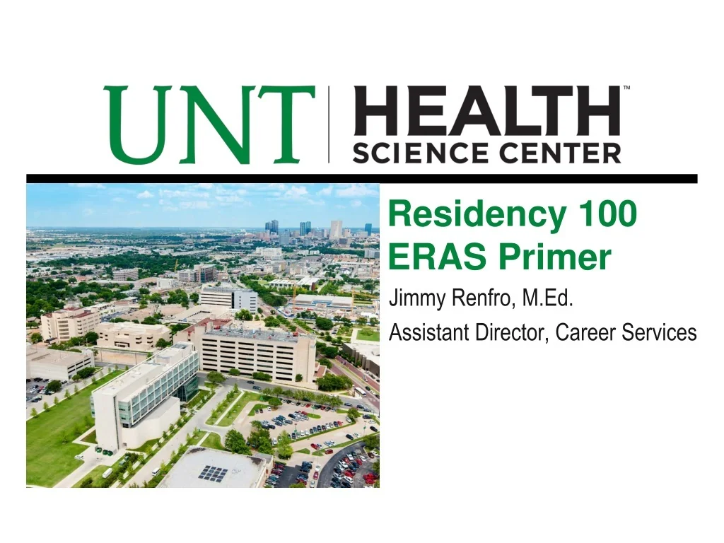 PPT - ERAS Residency Application Service - Your Guide to Applying for ...