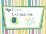 PPT - 1.2 Algebraic Expressions and Models PowerPoint Presentation ...