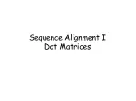 PPT - Scoring Matrices for Sequence Alignment PowerPoint Presentation ...
