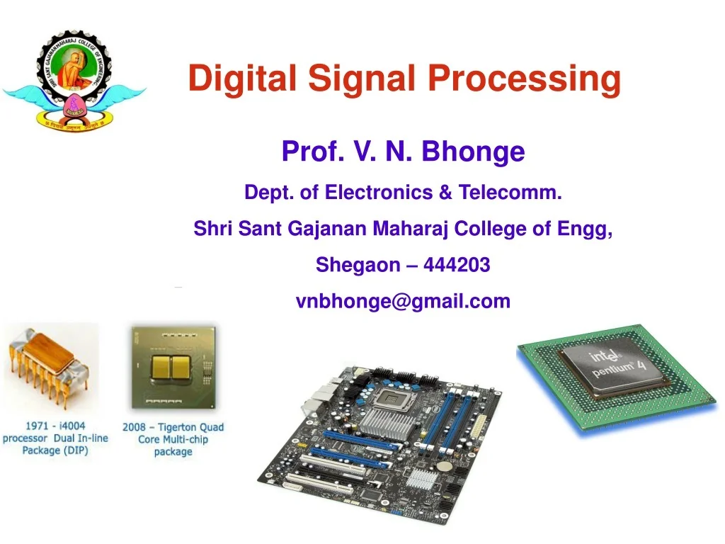 PPT - Digital Signal Processing PowerPoint Presentation, free download ...