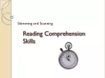 PPT - Reading comprehension : skills PowerPoint Presentation, free ...