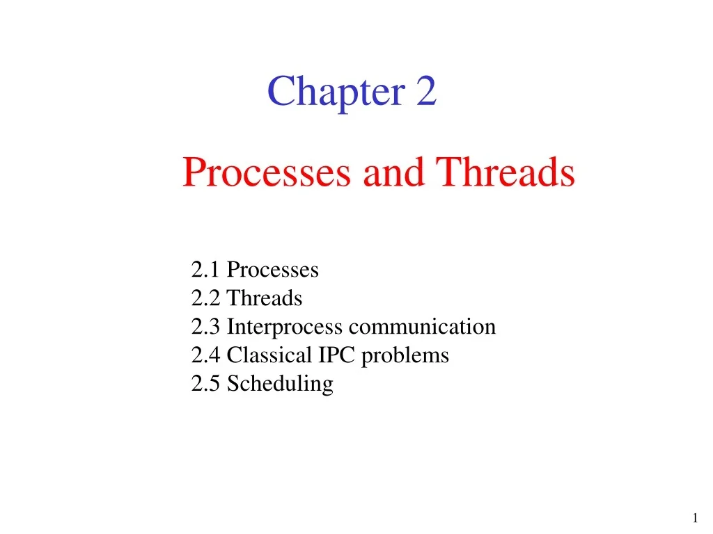 PPT - Processes and Threads: Understanding Process Models and ...