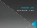 PPT - Research Skills PowerPoint Presentation, free download - ID:3268722