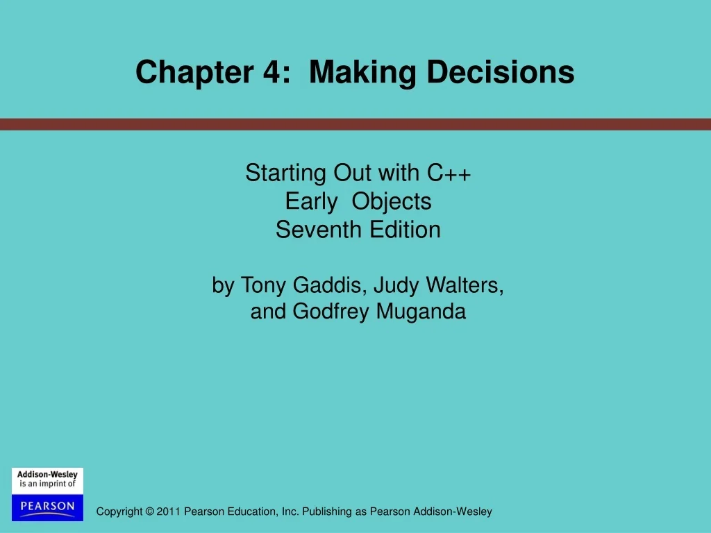 PPT - Chapter 4: Making Decisions PowerPoint Presentation, free download - ID:9360537