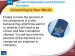 PPT - Percent Composition and Chemical Formulas PowerPoint Presentation ...