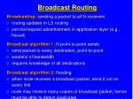 PPT - Broadcast and multicast routing PowerPoint Presentation, free ...