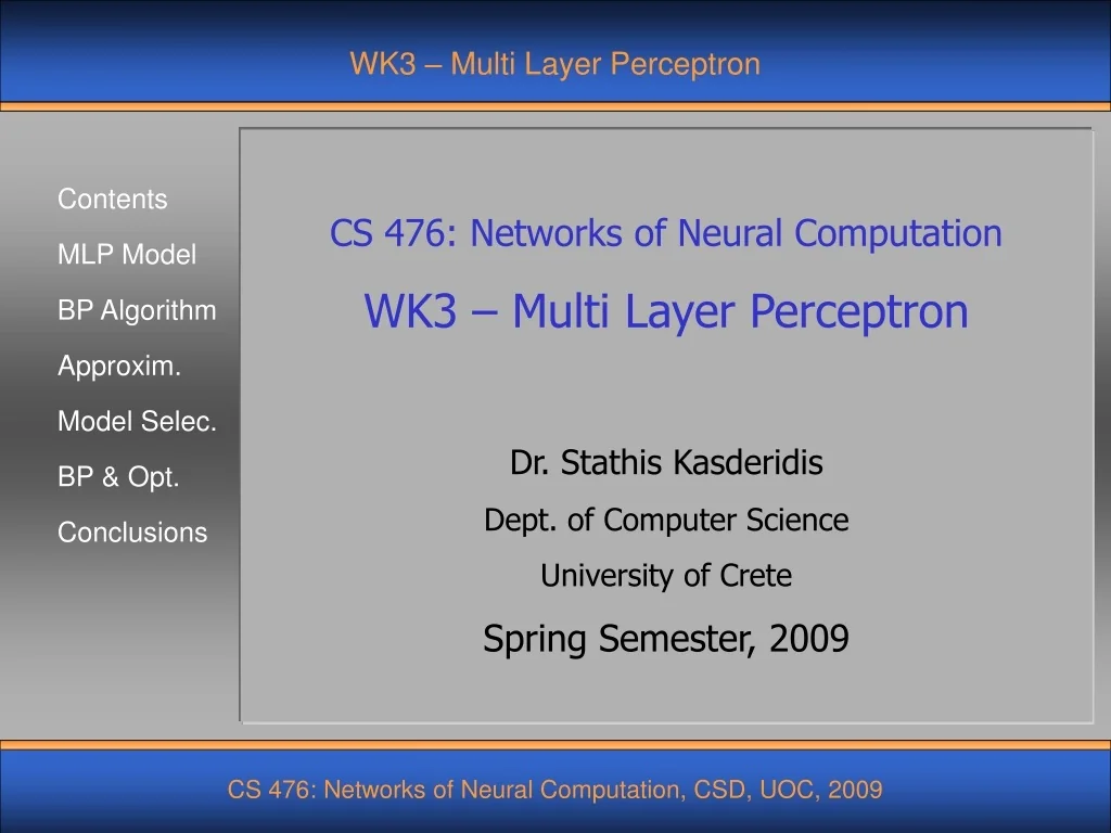 PPT - Multi-Layer Perceptron Networks PowerPoint Presentation, free download - ID:9366220