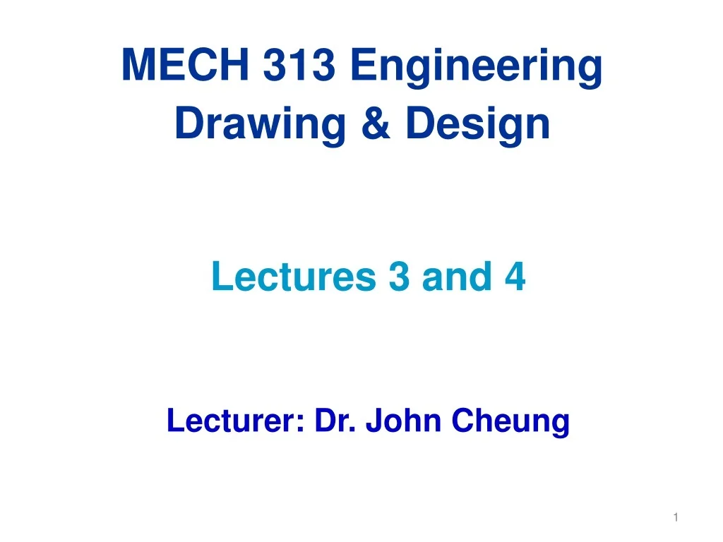 PPT - Engineering Drawing & Design: Basic Dimensioning Methods ...