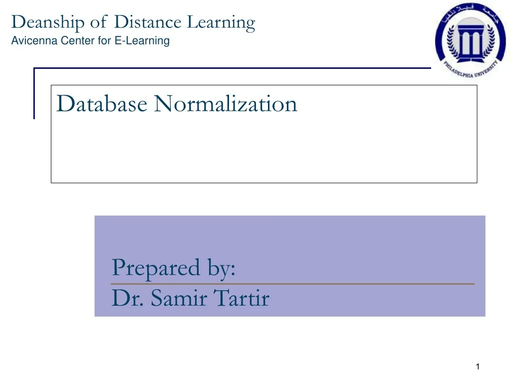 PPT - Database Normalization PowerPoint Presentation, free download - ID:9366984