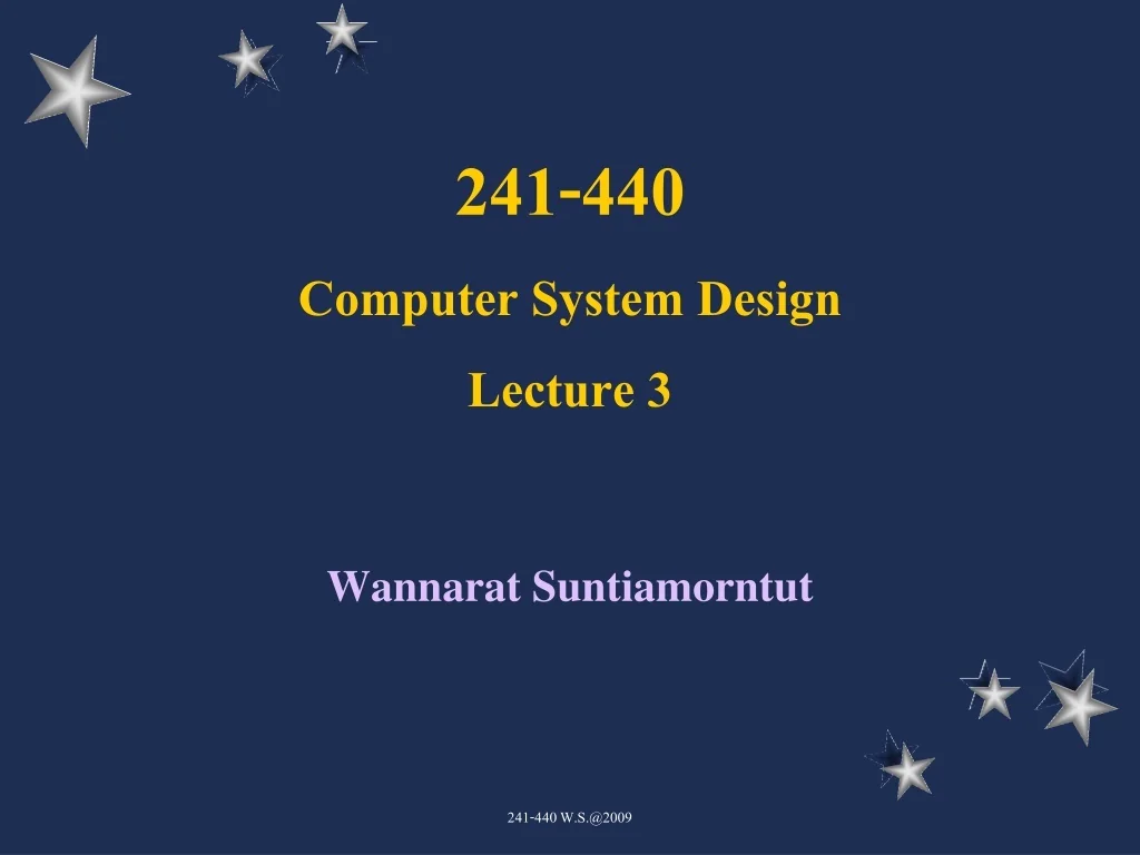 Ppt Computer System Design Lecture Arithmetic For Computer Implementation Powerpoint