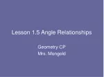 PPT - Lesson 9.2 Angle Relationships and Parallel Lines PowerPoint ...