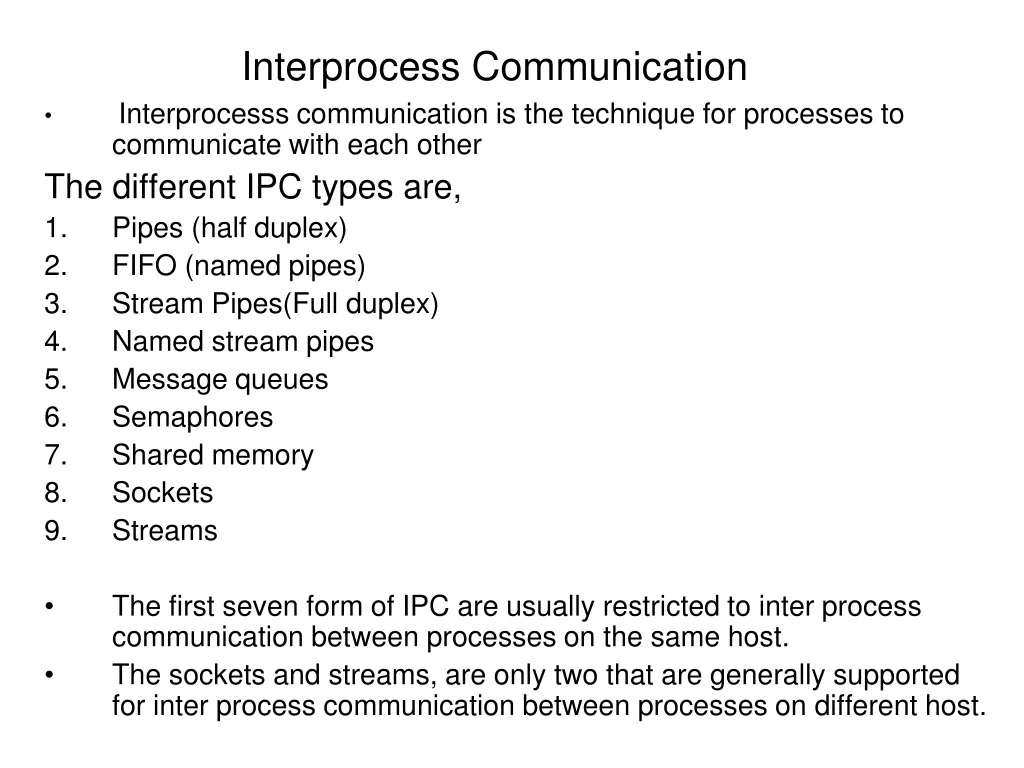 PPT - Maximizing Interprocess Communication Efficiency PowerPoint Presentation - ID:9368214