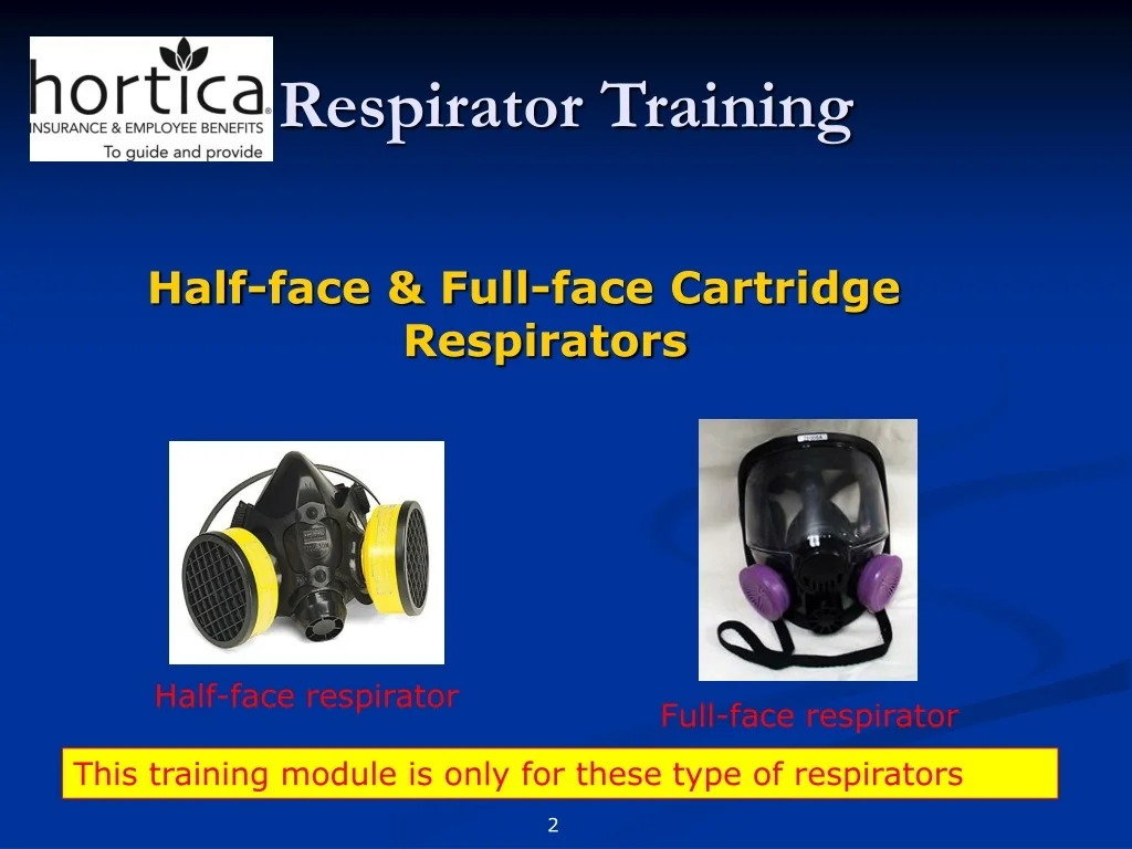 PPT - Respirator Training Module: Half-Face & Full-Face Cartridge ...