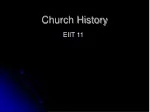 PPT - Church History PowerPoint Presentation, free download - ID:1439285