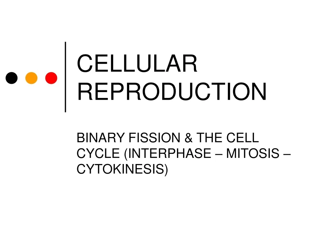 PPT - CELLULAR REPRODUCTION PowerPoint Presentation, free download - ID ...
