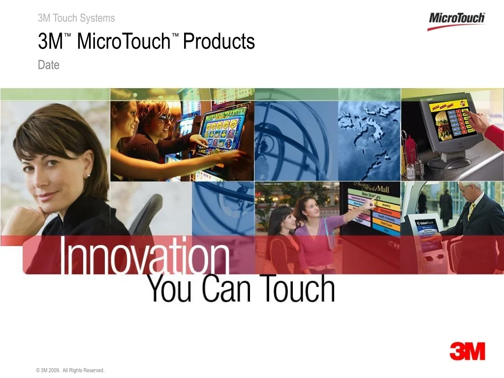 PPT - 3M ™ MicroTouch ™ Products PowerPoint Presentation, free download ...