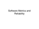 PPT - Reliability and Software metrics PowerPoint Presentation, free ...
