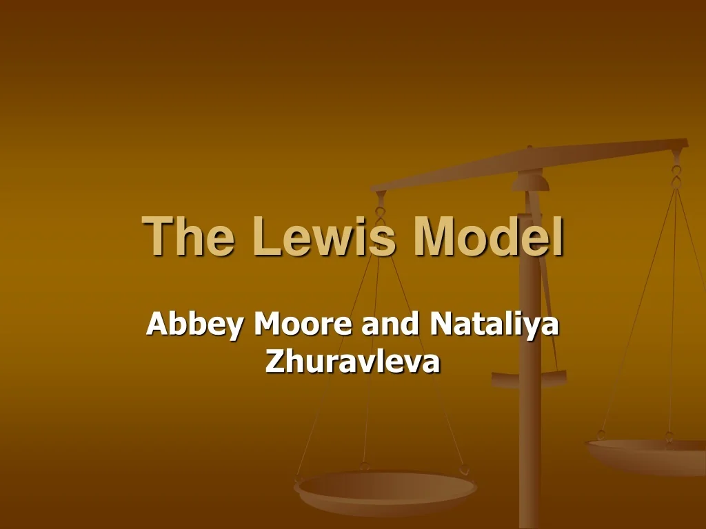 PPT - Cultural Diversity with the Lewis Model PowerPoint Presentation ...