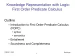 PPT - Binary Decision Diagrams for First Order Predicate Logic ...
