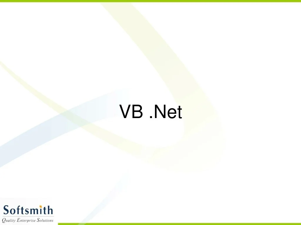PPT - VB .Net PowerPoint Presentation, free download - ID:9383336